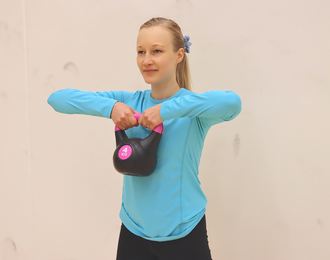 Helppo kahvakuulatreeni aloittelijalle - FysioNetti